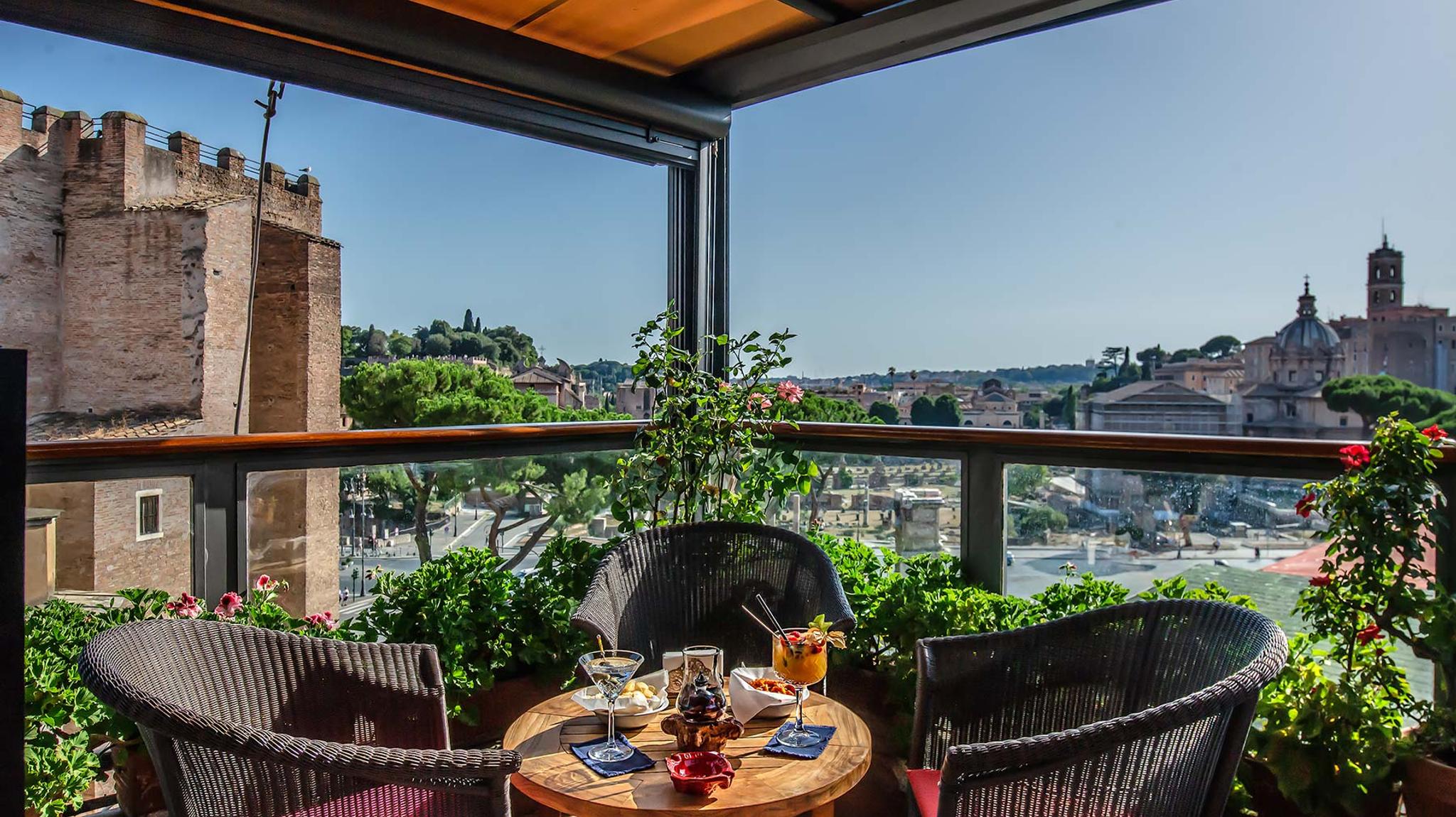 Hotel Forum - American Bar on Panoramic Terrace