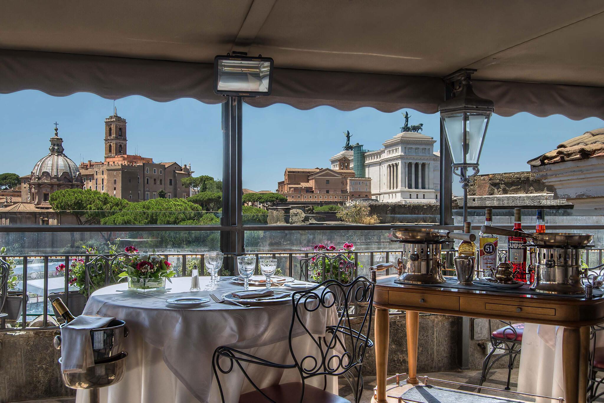 Ristorante Roof Garden & American Bar | Hotel Forum, Rome