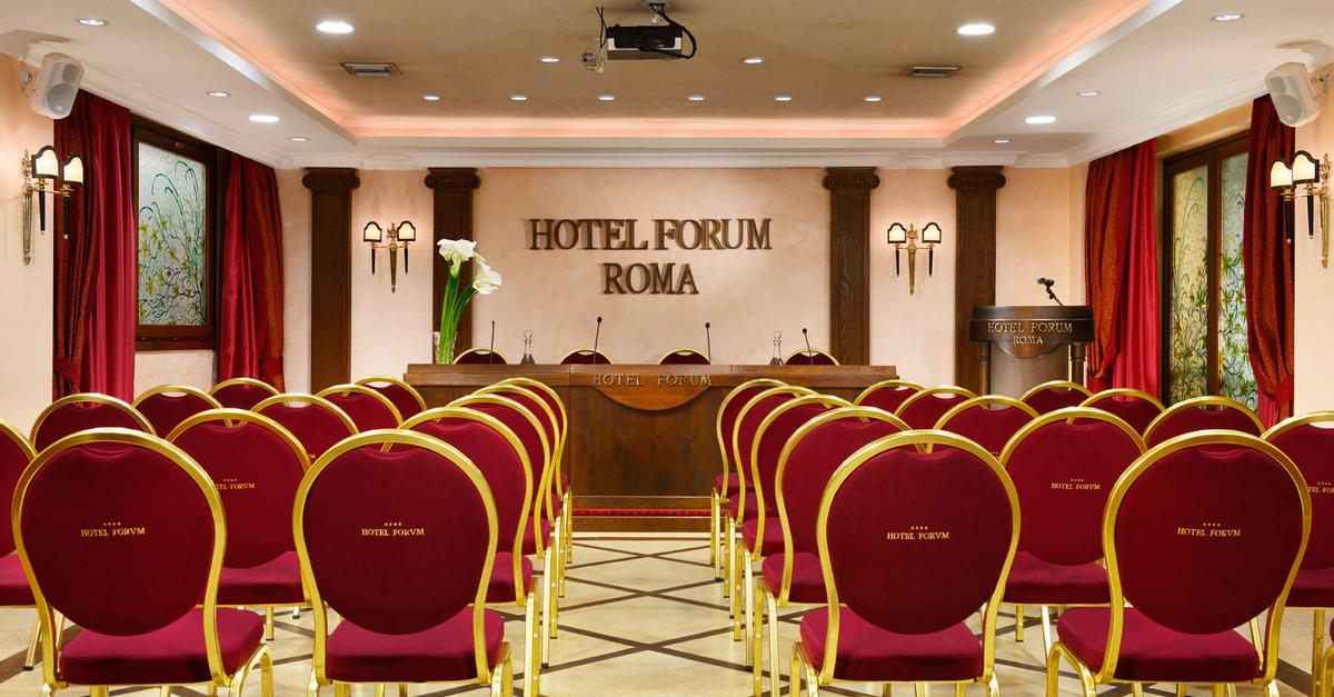 Hotel en Roma con salas de reuniones | Hotel Forum Roma